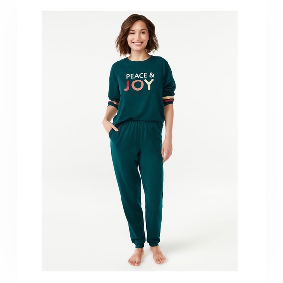 Joyspun | Intimates & Sleepwear | Joyspun Womens French Terry Holiday ...